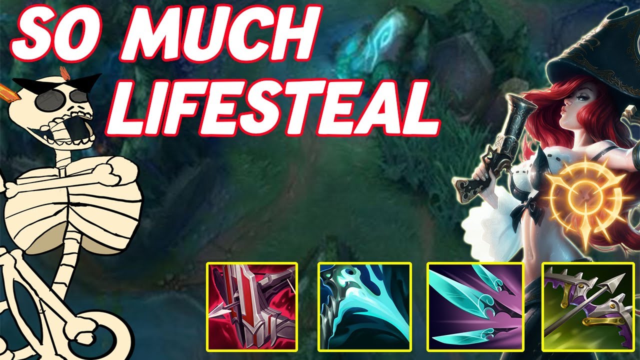 MISS FORTUNE SEASON 11 NEW BUILD LIFESTEAL LEAGUE OF LEGENDS MISS ...