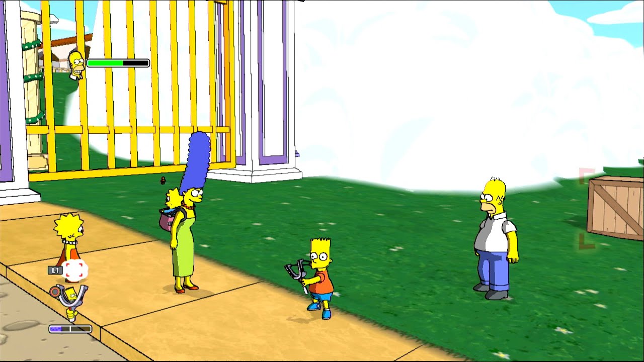 the simpsons game part 16 - YouTube