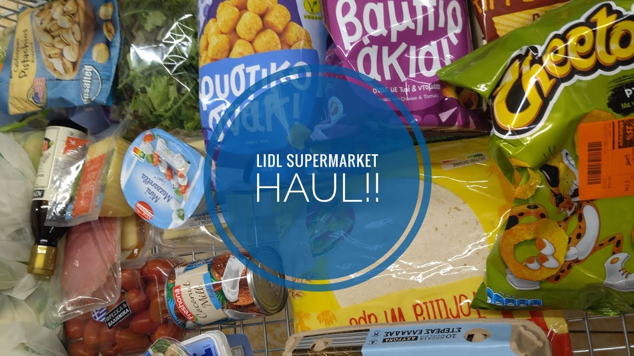 #lidl #supermarkethaul #haul Lidl supermarket haul!!🛒 - YouTube