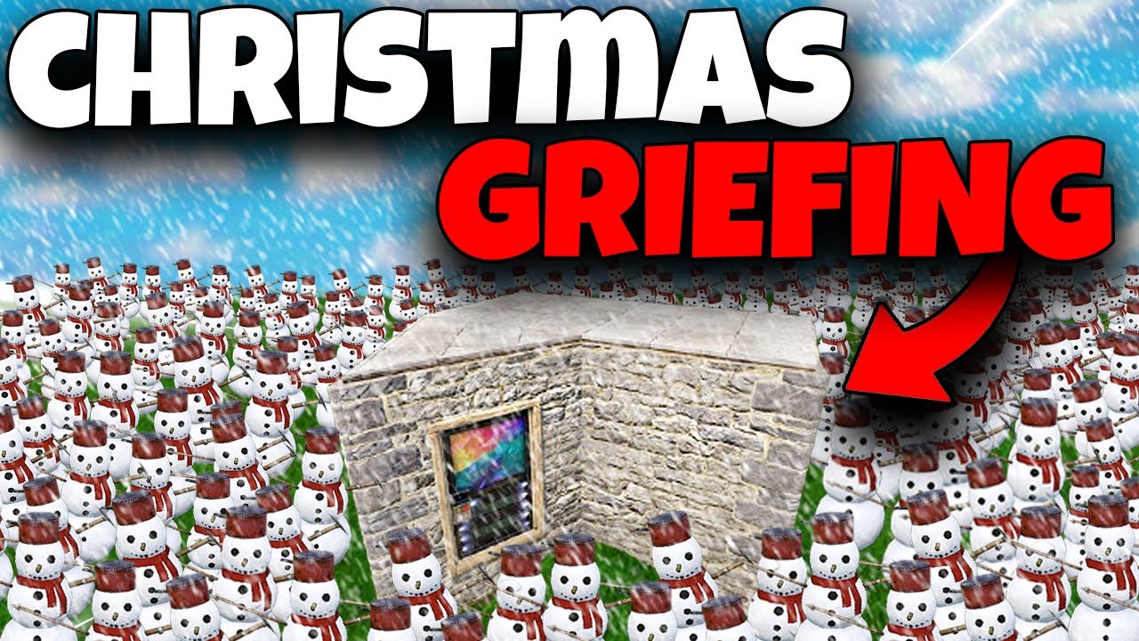 WE GRIEFED THIS RUST SERVER FOR CHRISTMAS.. - YouTube
