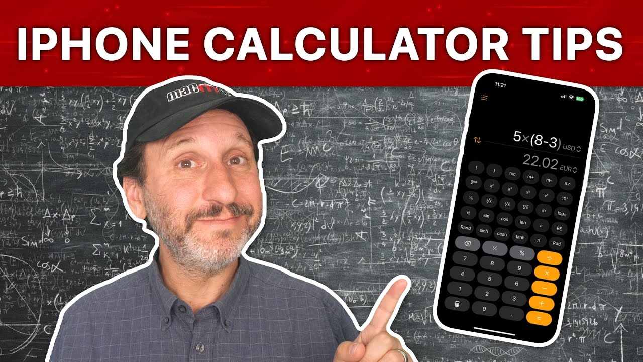 10 Hidden Features Of the iPhone Calculator App - YouTube