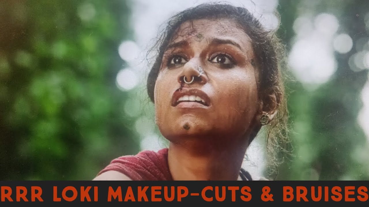 RRR LOKI MAKEUP- CUTS & BRUISES| TRANSFORMATION 2 - YouTube