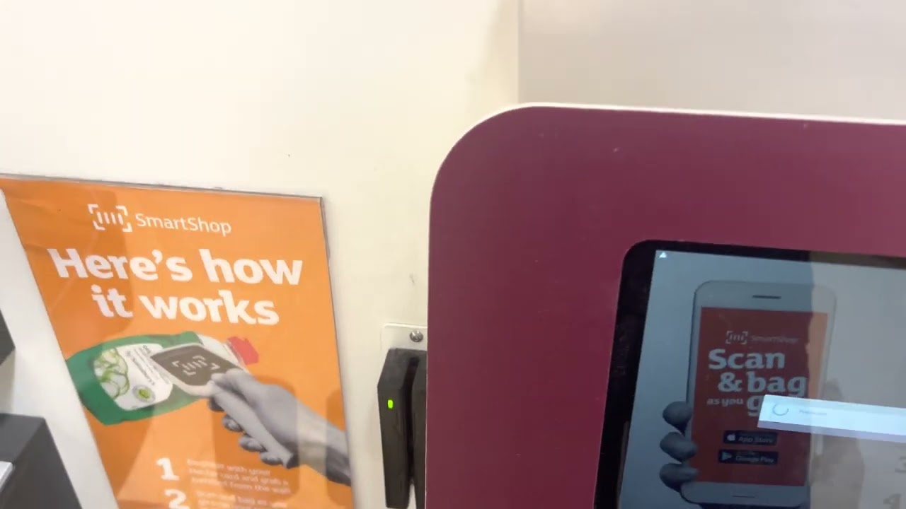 Smart shop at Sainsbury’s Basildon - YouTube