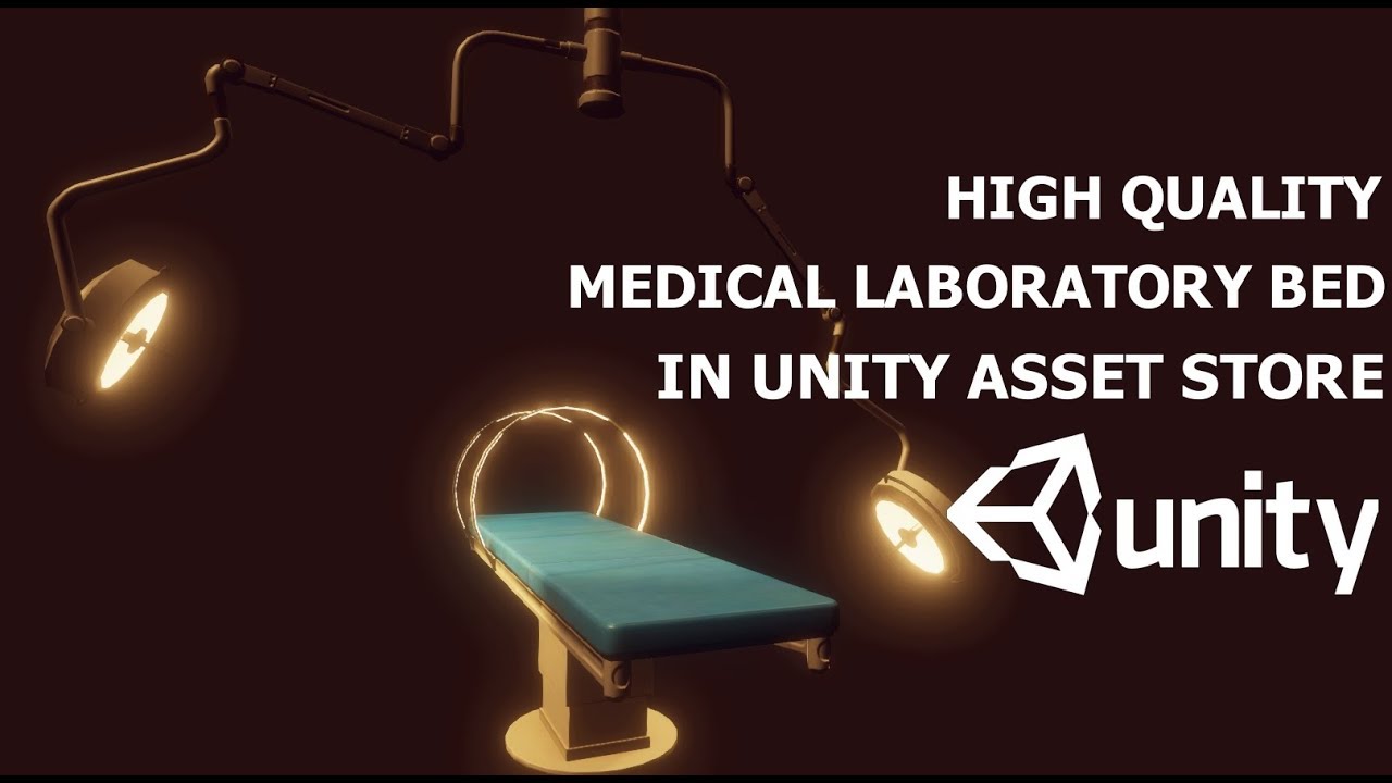 High quality medical laboratory bed in Unity asset store - YouTube