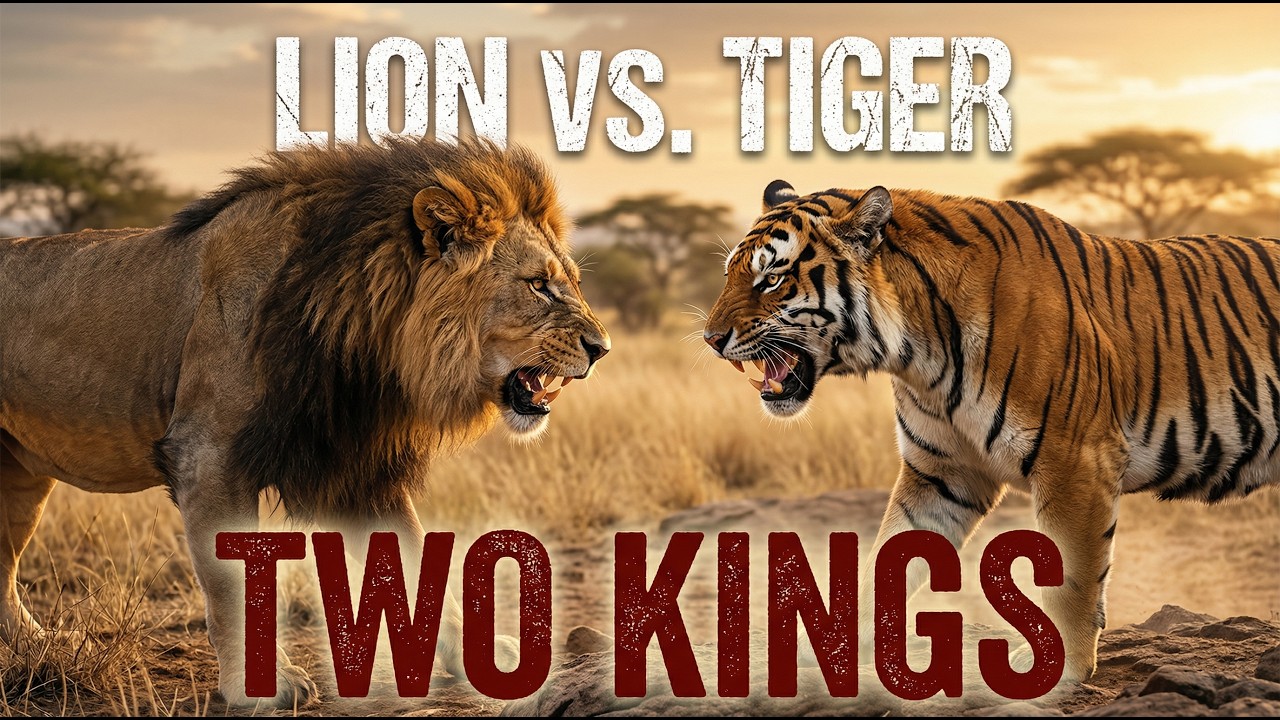Lion vs Tiger: Nature's Greatest Rivalry | Wildlife Documentary — Born ...