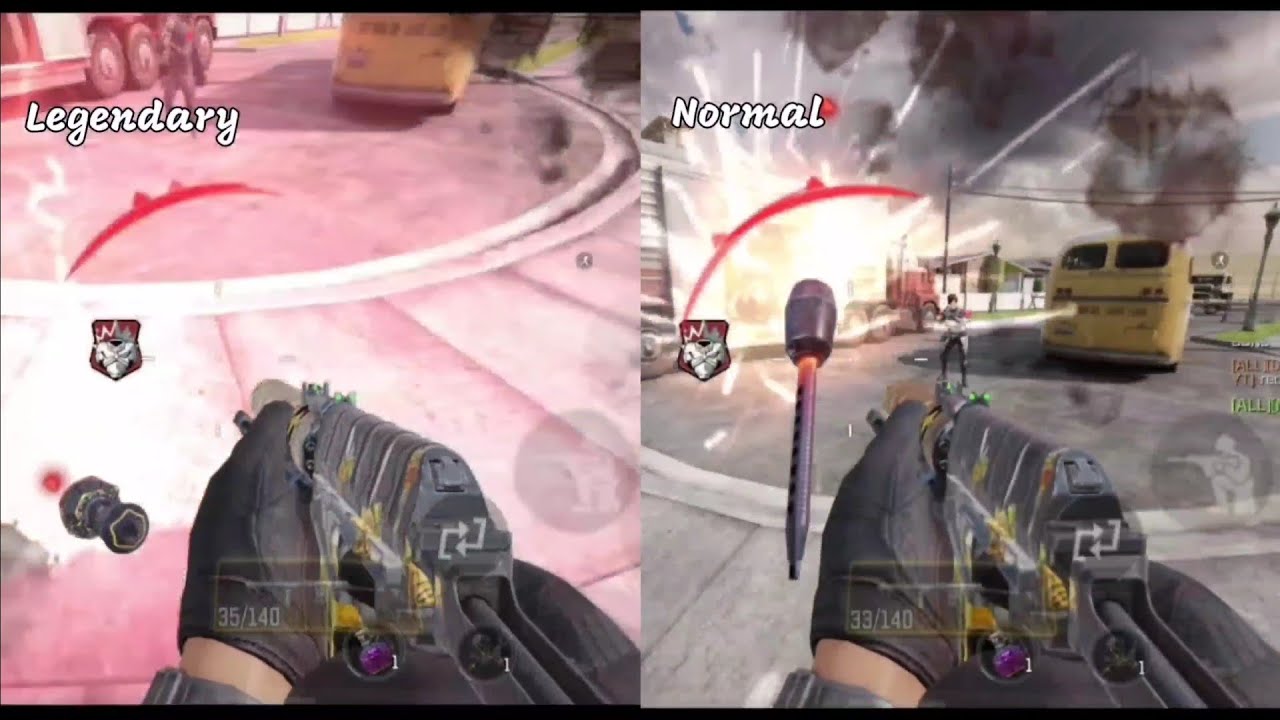 Legendary Thermite VS Normal Thermite #codmshorts - YouTube