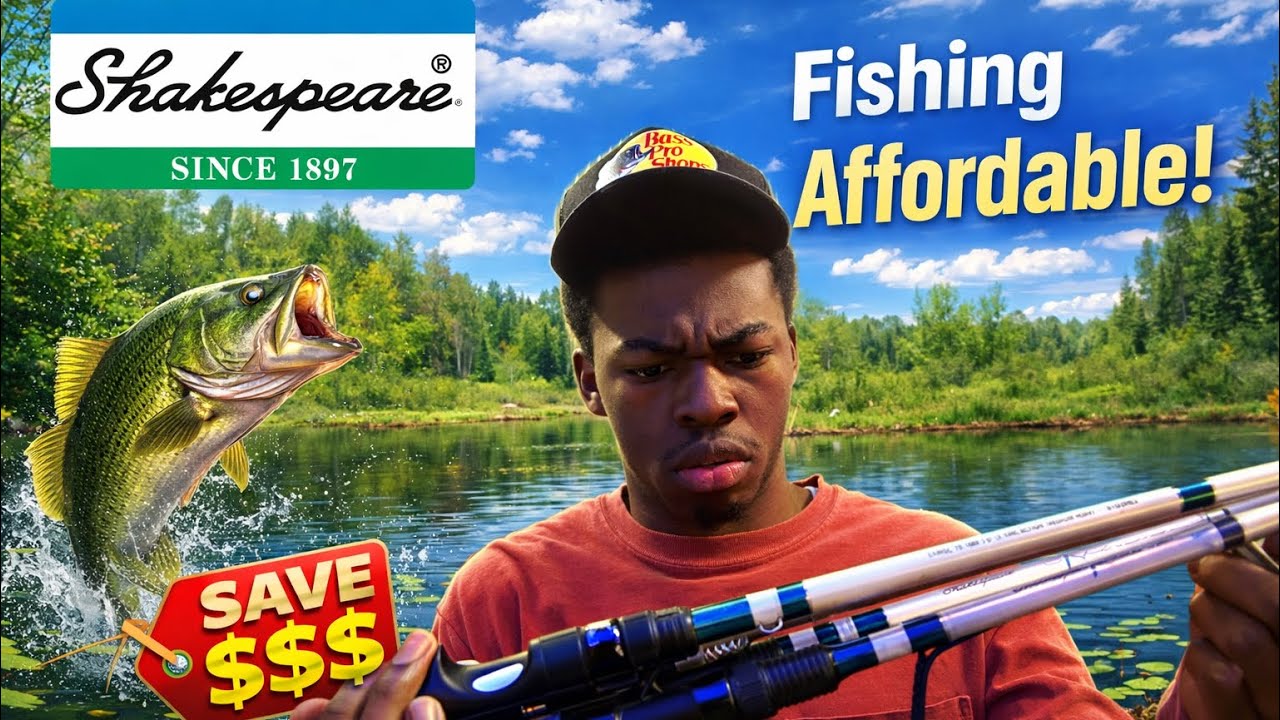 Best Fishing Rod for Beginners? | Shakespeare Excursion Review - YouTube