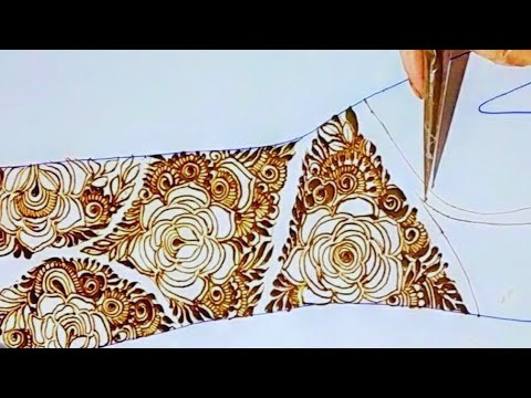Beautiful Stylish Mehndi Design | Latest patchwork mehndi design - YouTube