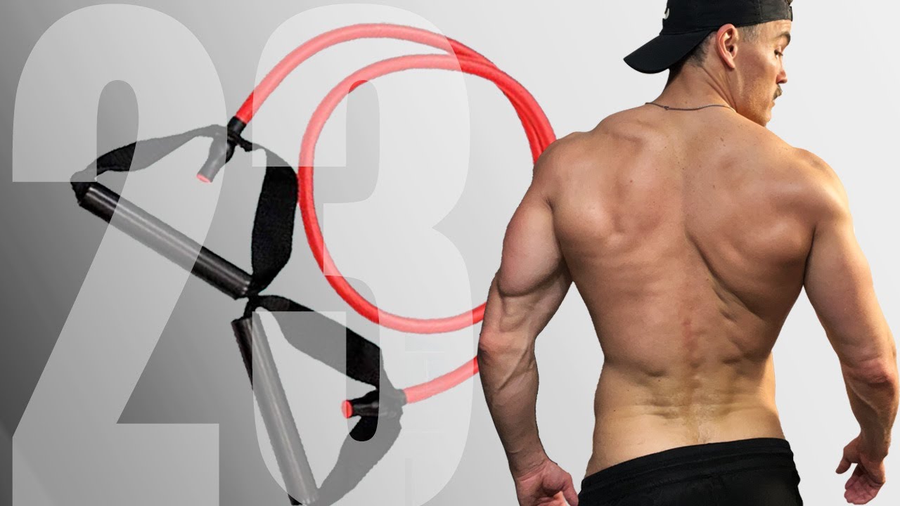 ULTIMATE GUIDE: 23 RESISTANCE BAND BACK EXERCISES - YouTube