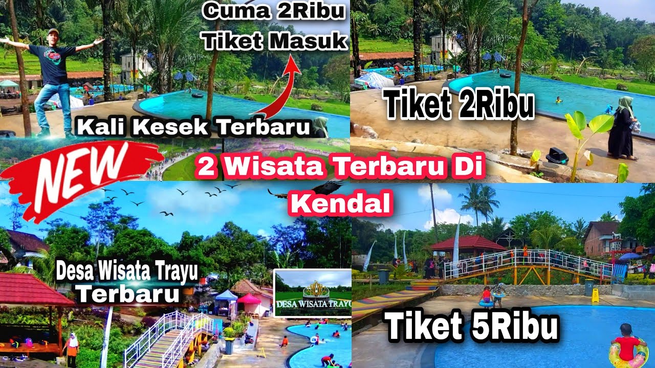 Wisata Kendal Terbaru , Kali Kesek Limbangan Vs Desa Wisata Trayu ...