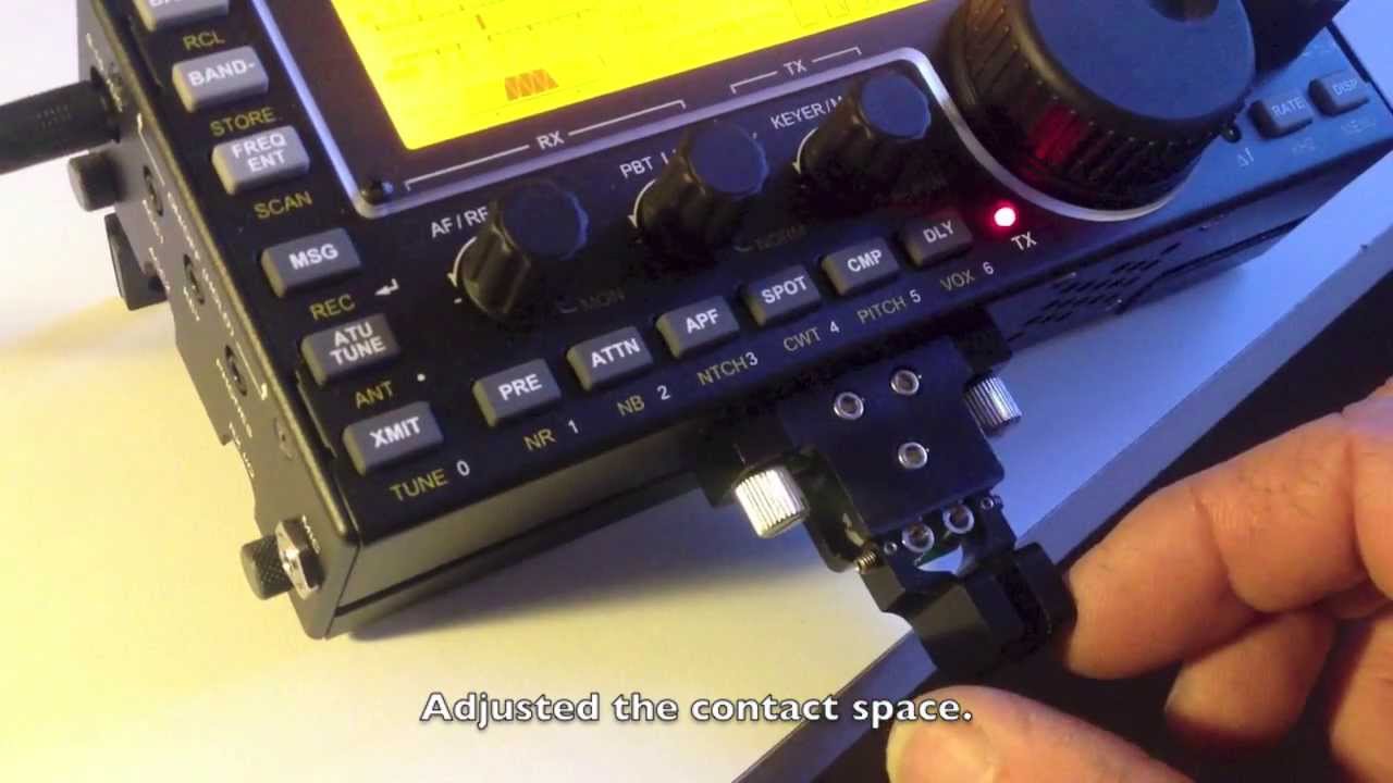 Elecraft KXPD3 Keyer Paddle. - YouTube