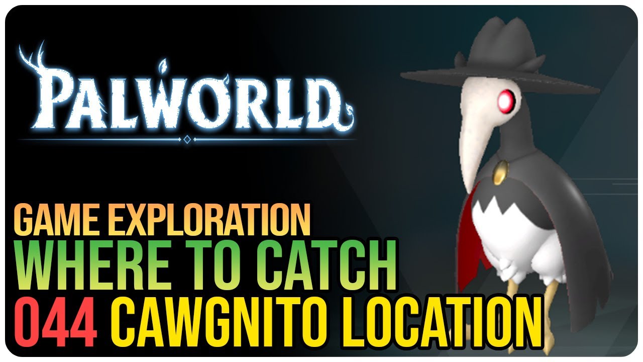 Paldeck 044 – Cawgnito Location – Palworld - YouTube