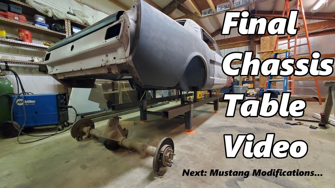 CHASSIS TABLE DONE! Car fab is next! - YouTube