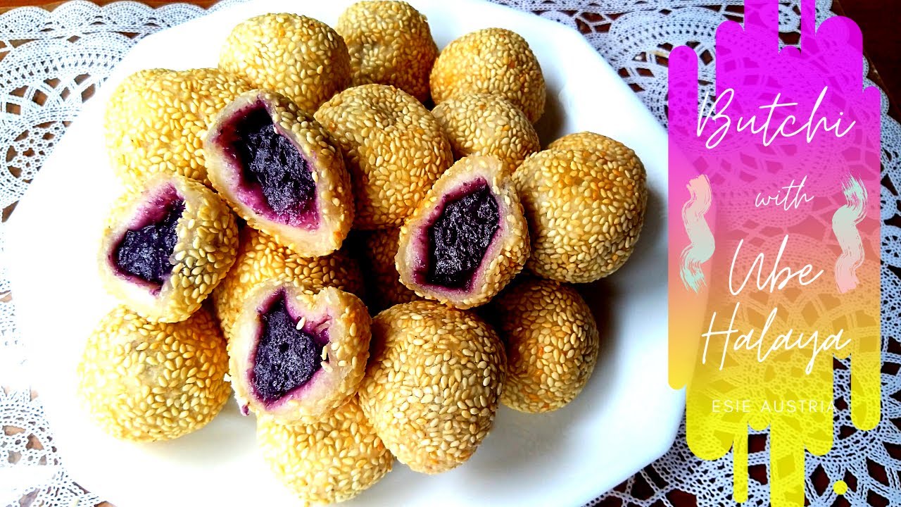 SPECIAL BUTCHI with UBE Halaya recipe - YouTube