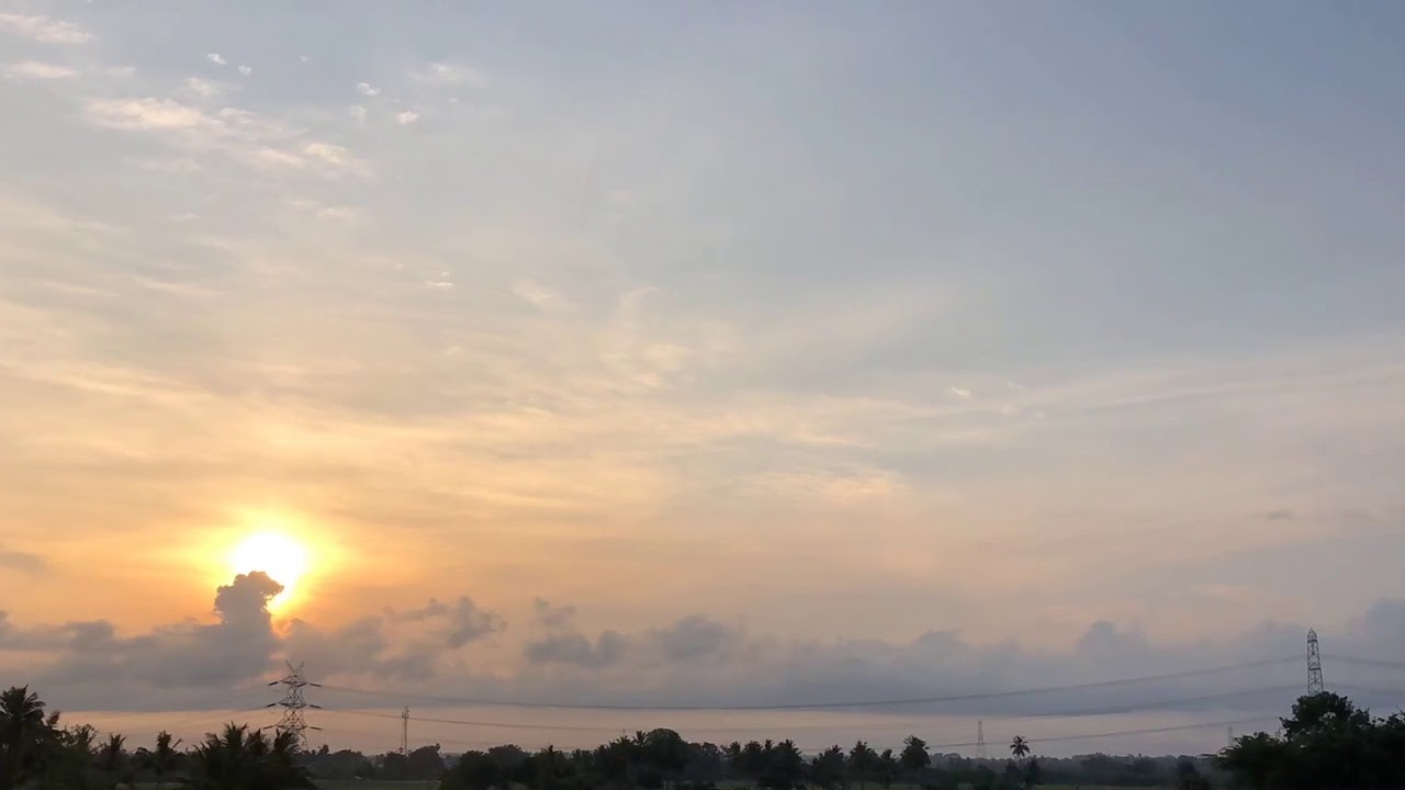 Sunrise Time Lapse - YouTube