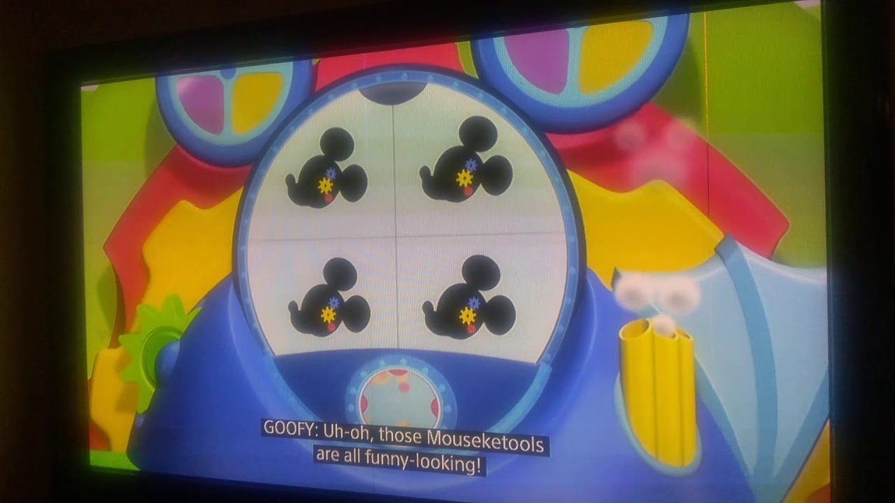 Mouseksa tools in goofy's thinking cap - YouTube