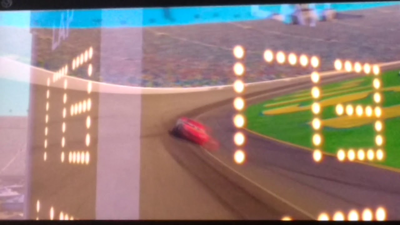 Cars final race part 1/2 - YouTube