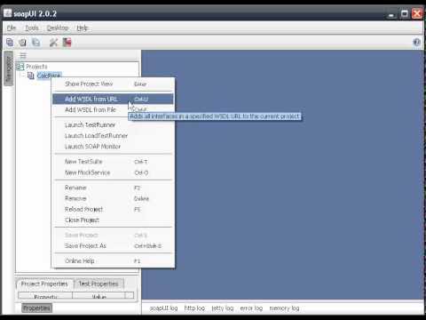 Generate Sample XML using a WSDL in SOAP UI - YouTube
