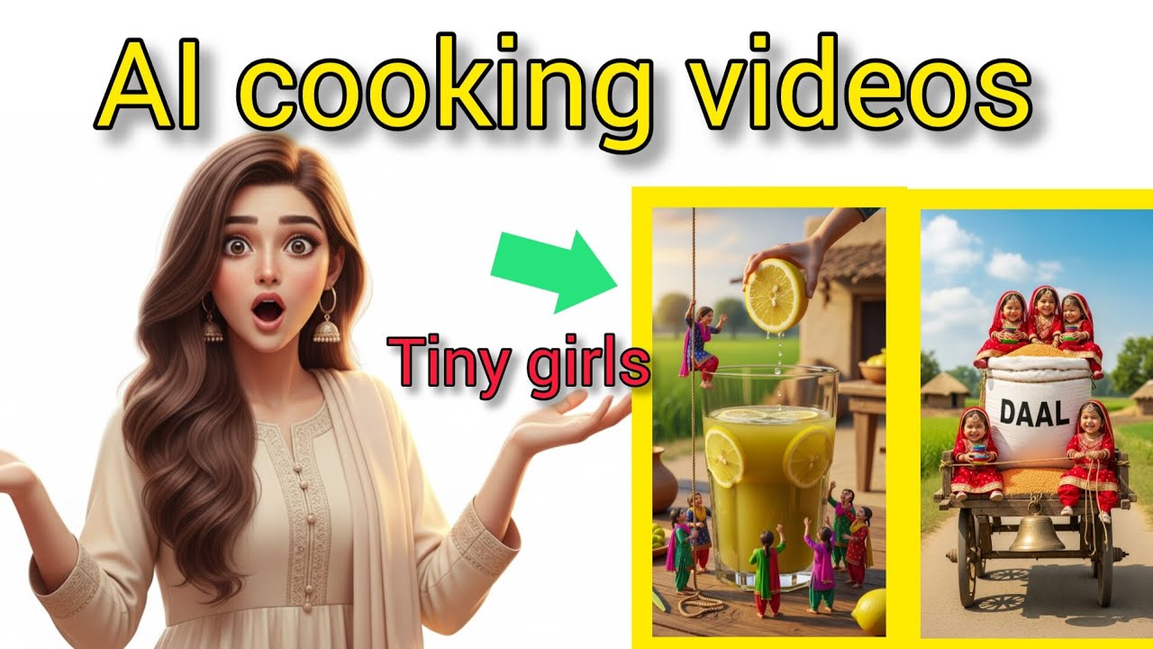 AI Tiny cooking videos kayse bnae | How to create ai video - YouTube