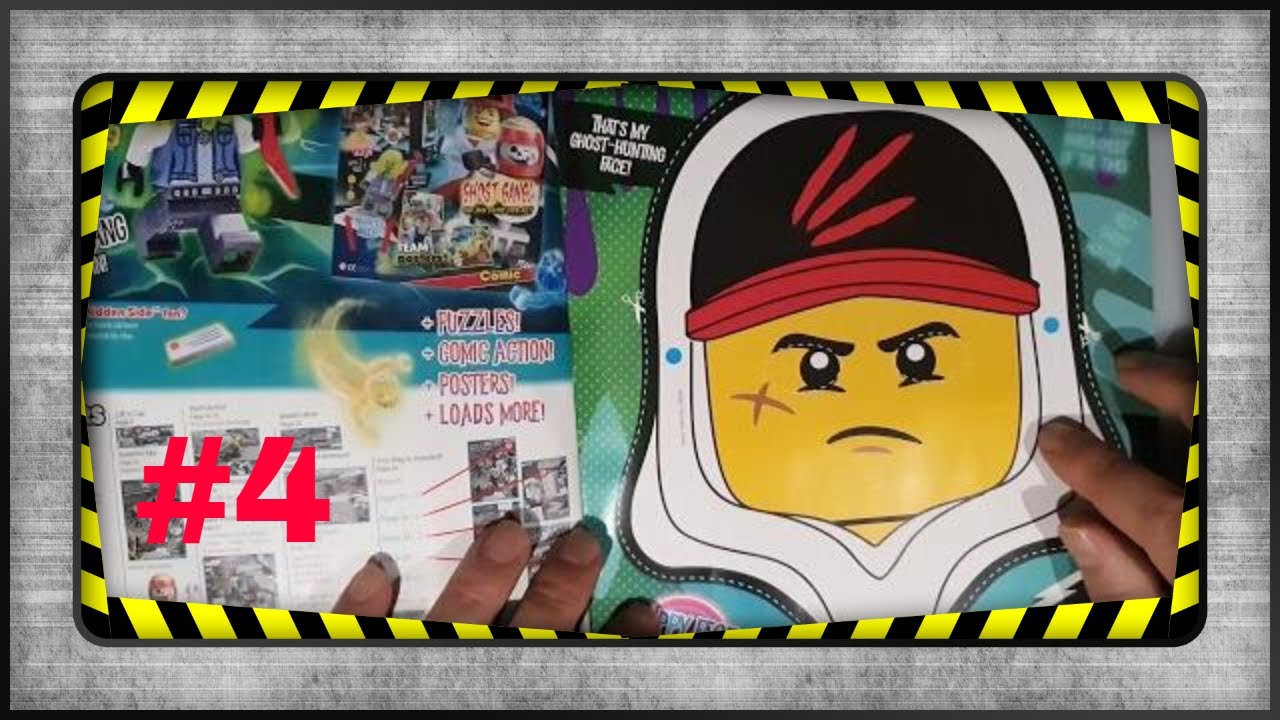 LEGO Hidden Side magazine issue 4 📢📢📢 - YouTube