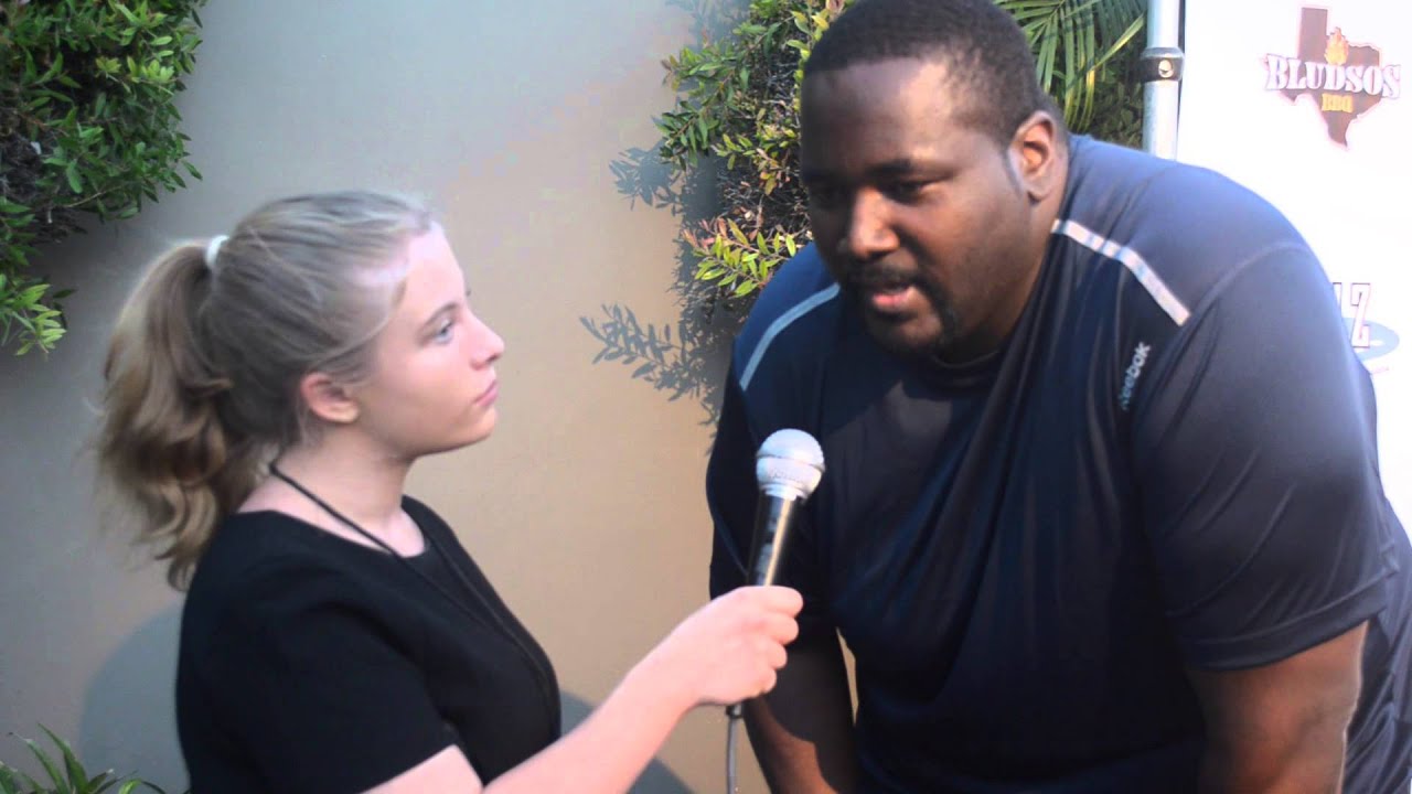 Quinton Aaron Interview at 12th Annual Sickle Cell Disease Awareness ...