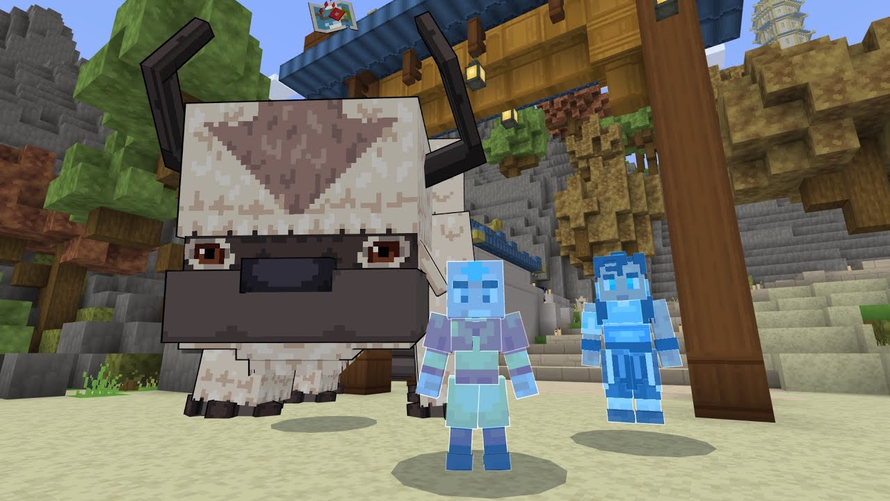 Minecraft Avatar Legends DLC - All Custom Characters - YouTube