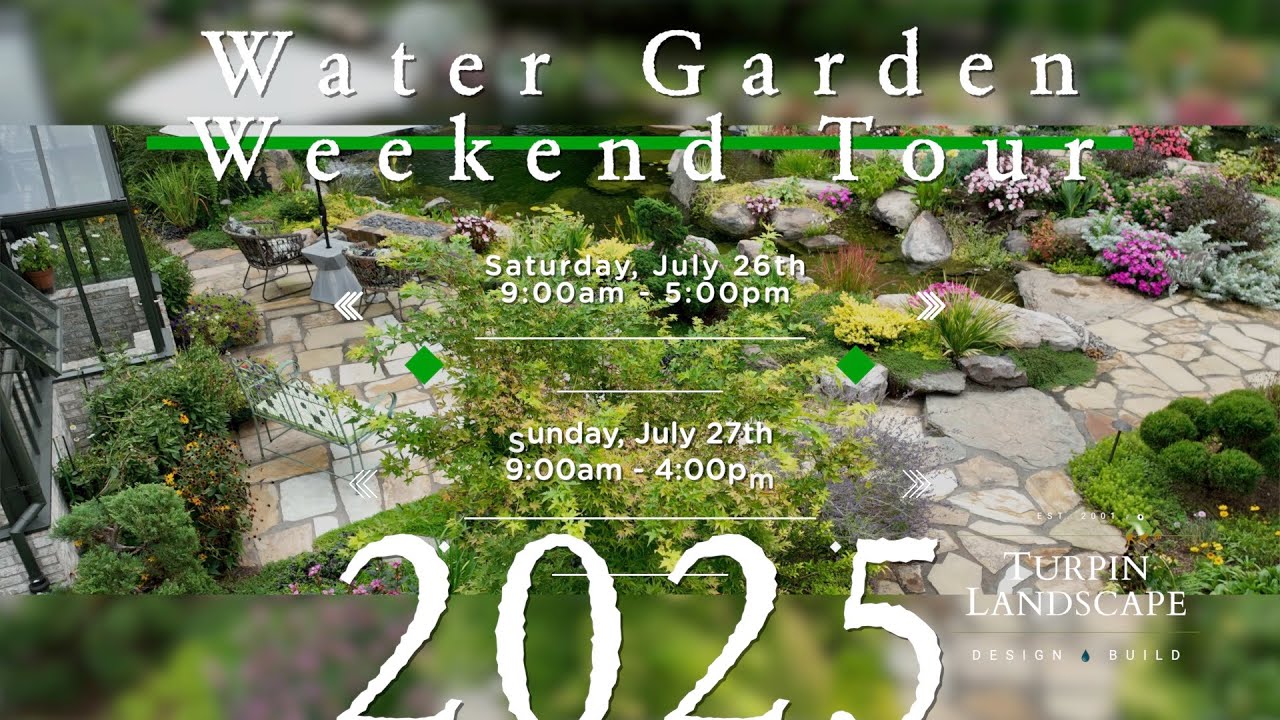 The 2025 Water Garden Weekend Tour! - YouTube