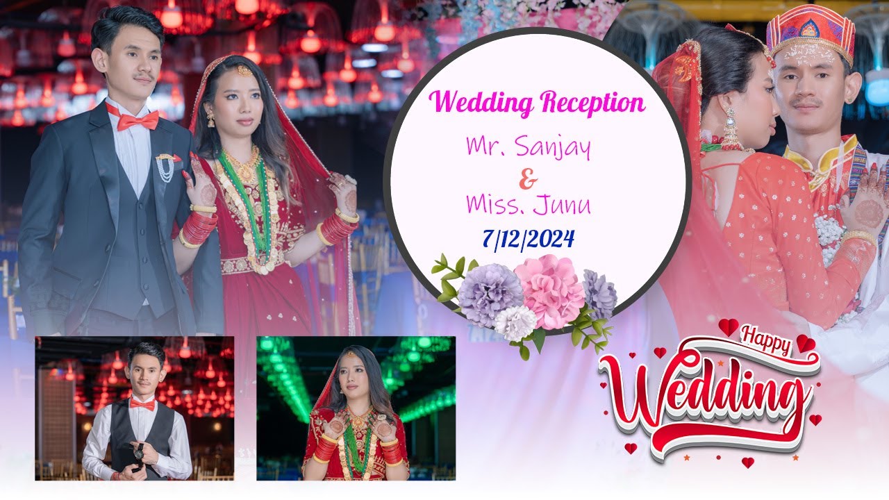 Sanjay Tamang & Junu Yak Kha Wedding Reception 7/12/2024 - YouTube