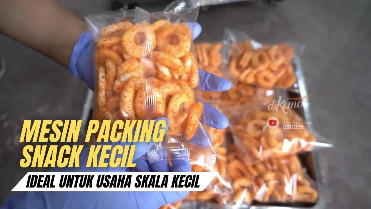 Mesin Packing Snack Kecil, Ideal untuk Usaha Skala Kecil - YouTube