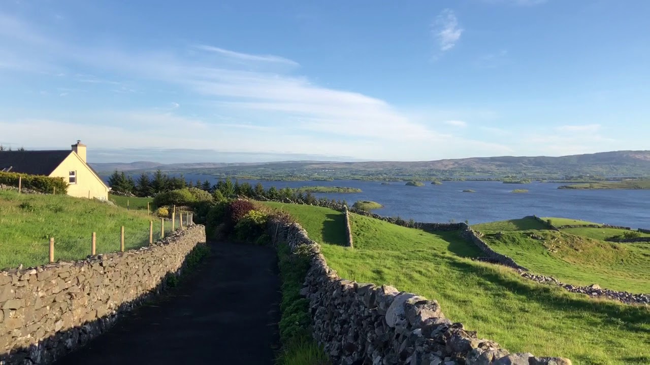 Clonbur - Ireland : fantastic lake view - YouTube