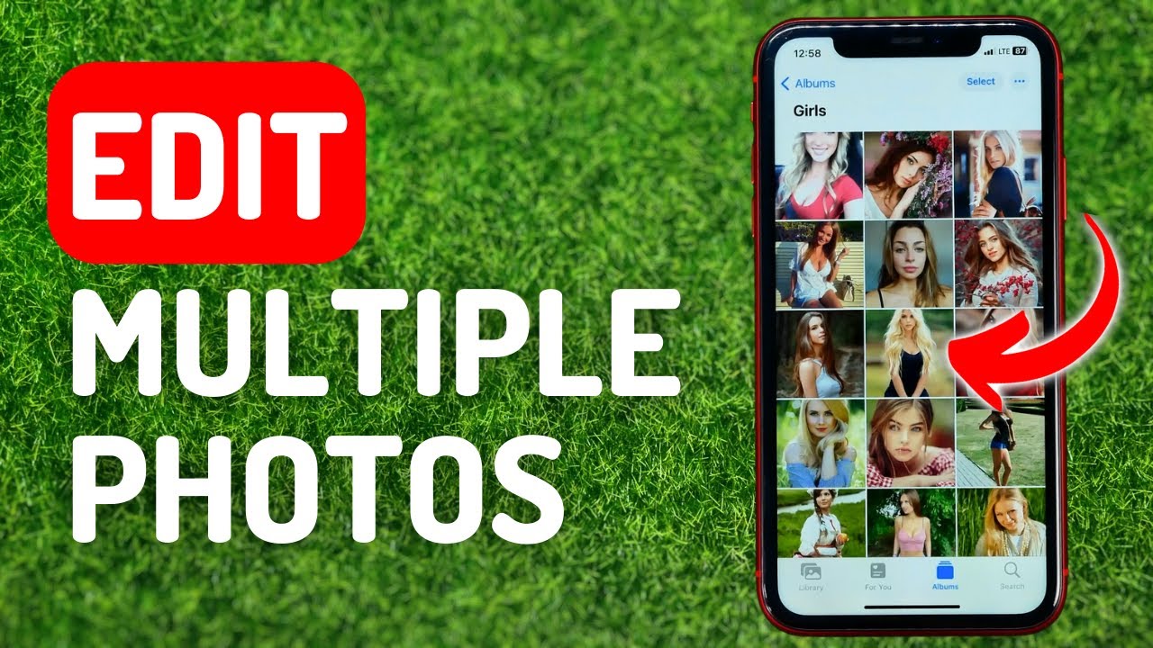 How To Edit Multiple Photos At Once On IPhone YouTube How To Edit Multiple Photos At Once On IPhone YouTube