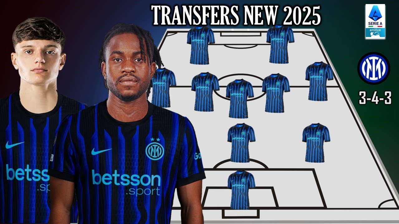 INTER MILAN POTENTIAL LINEUP (3-4-3 FORMATION) WITH ADEMOLA LOOKMAN ...