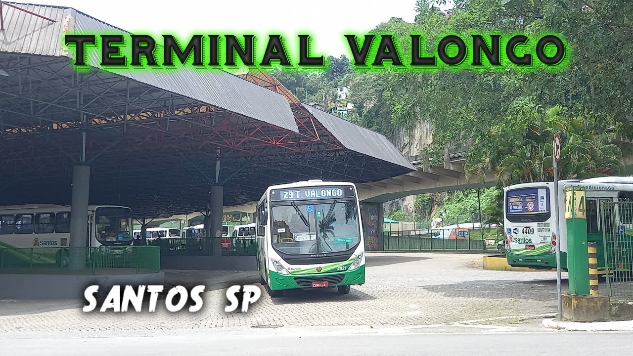 TERMINAL VALONGO EM SANTOS SP #santossp #onibus #viaçaopiracicabana ...