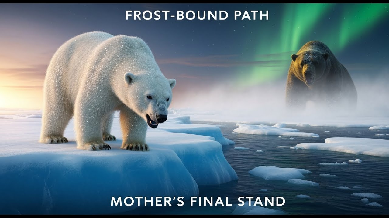 Arctic Survival: Polar Bear Mother vs. The Ravager | Fighting for Her ...
