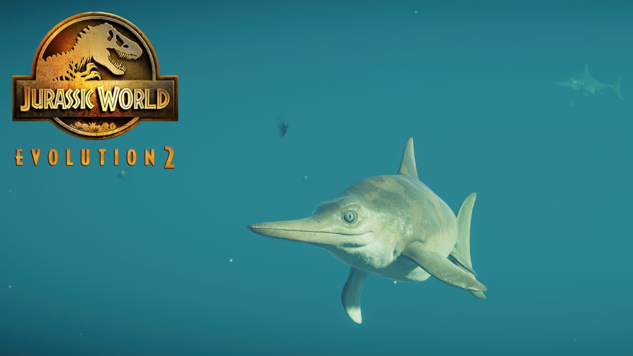 Releasing Ichthyosaurus Jurassic World Evolution 2 - YouTube