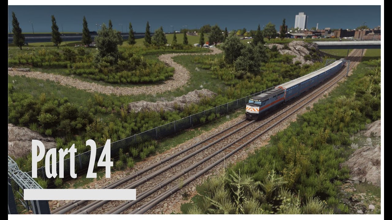 Detailed Railway | Cities Skylines | Springfield #024 - YouTube