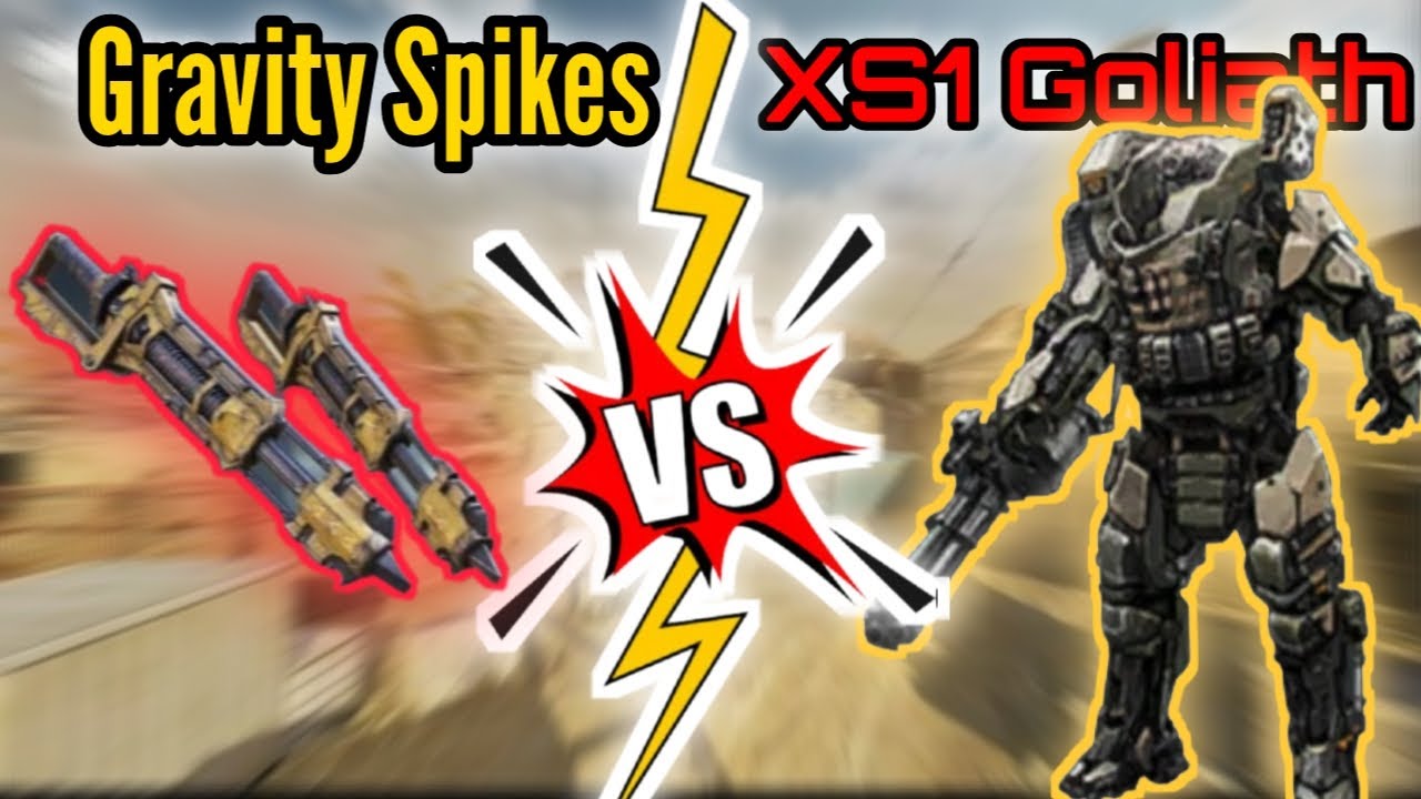 Can gravity spikes overcome XS1 Goliath??? - YouTube