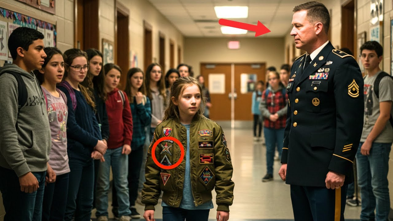 Little Girl Mocked For Her Old Jacket — Until A General Recognized The ...