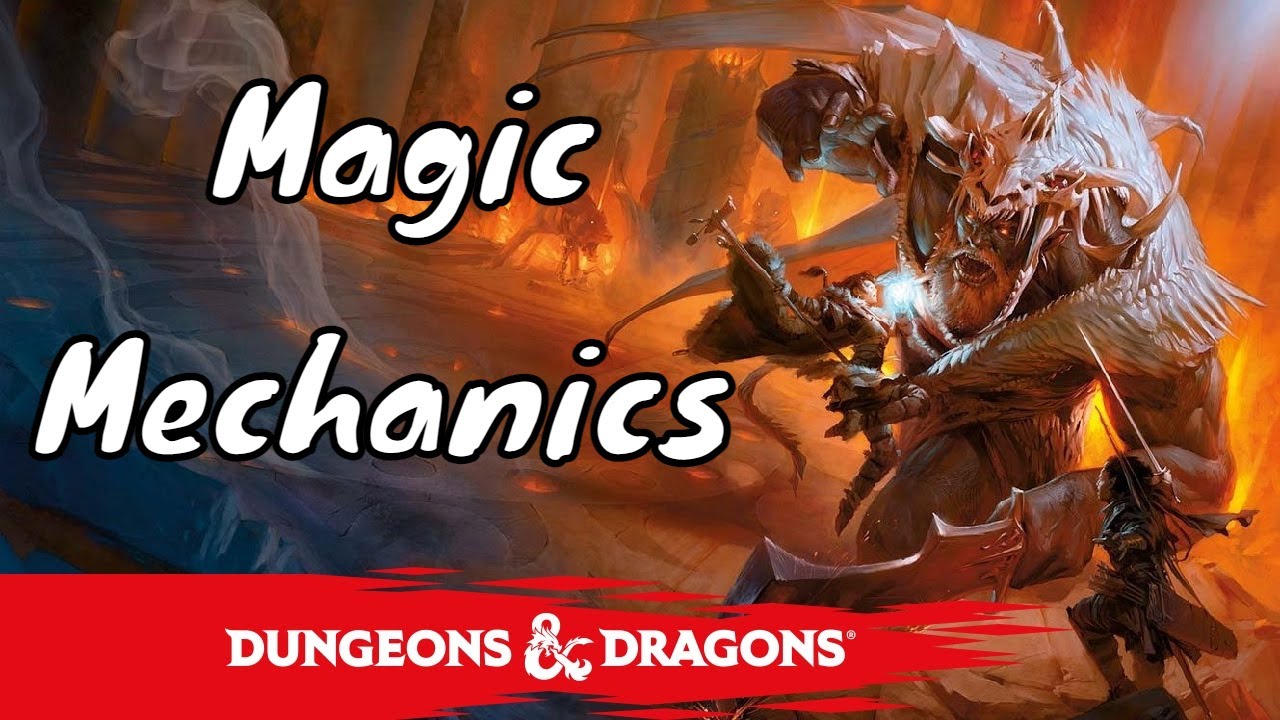 Magic Mechanics - Core Dungeons & Dragons 5E Rules #3 🔴#4k LIVE - YouTube