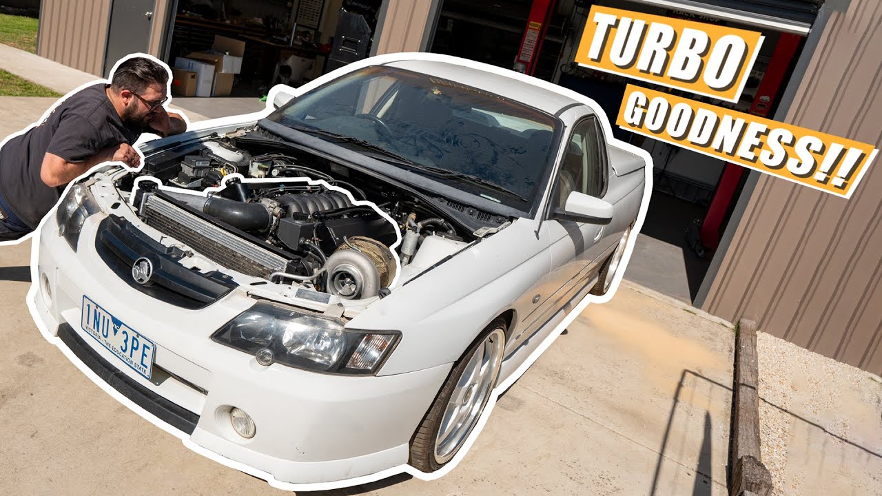 BUILDING A LS1 TURBO VY UTE!! - Part 9 - FINISHING TOUCHES TO THE TURBO ...