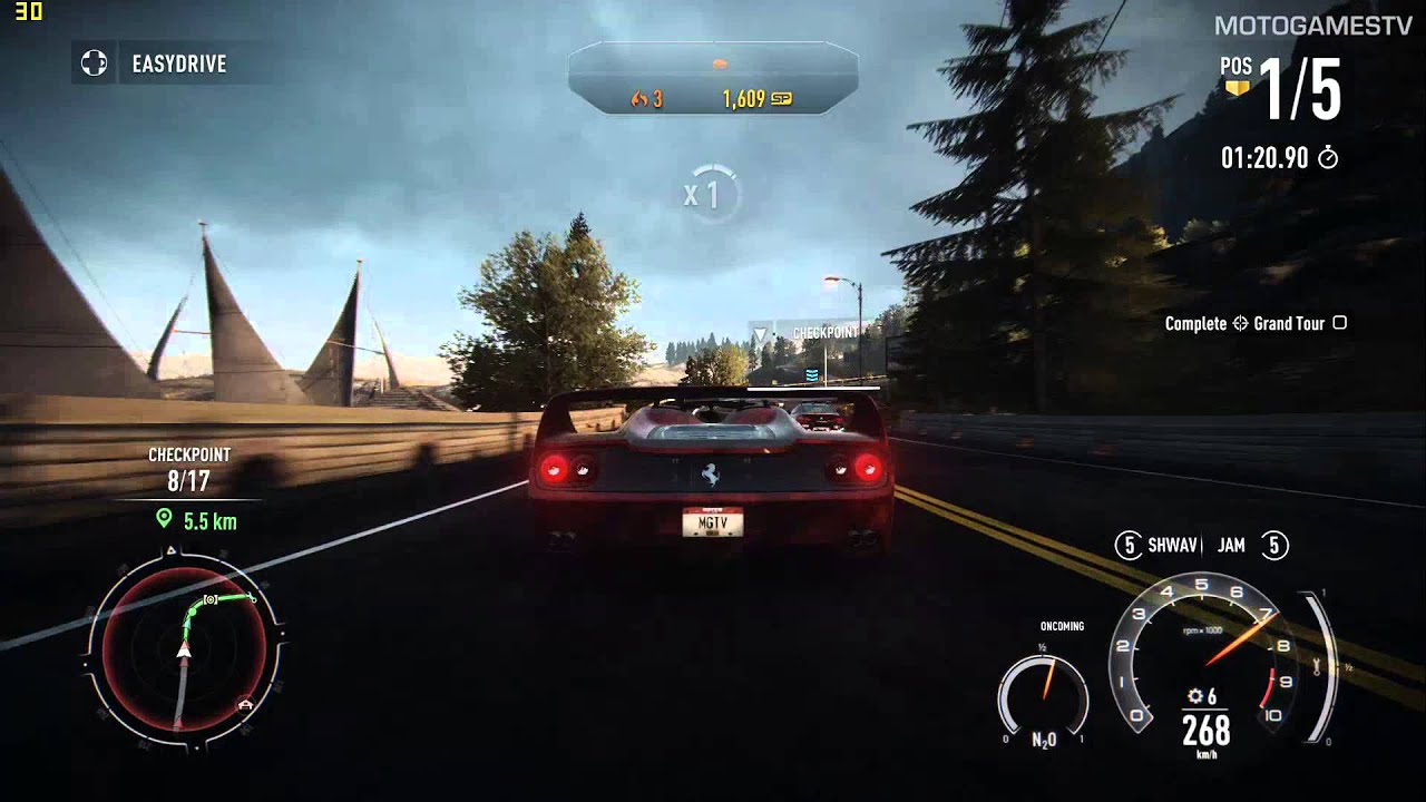 Need for Speed Rivals PC - Ferrari F50 Gameplay - YouTube