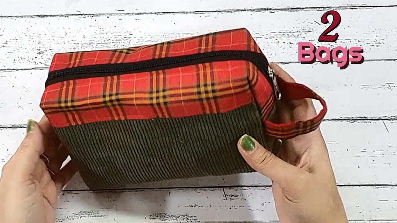 2 Same Use Bags with 2 Different Easy Making Methods - YouTube