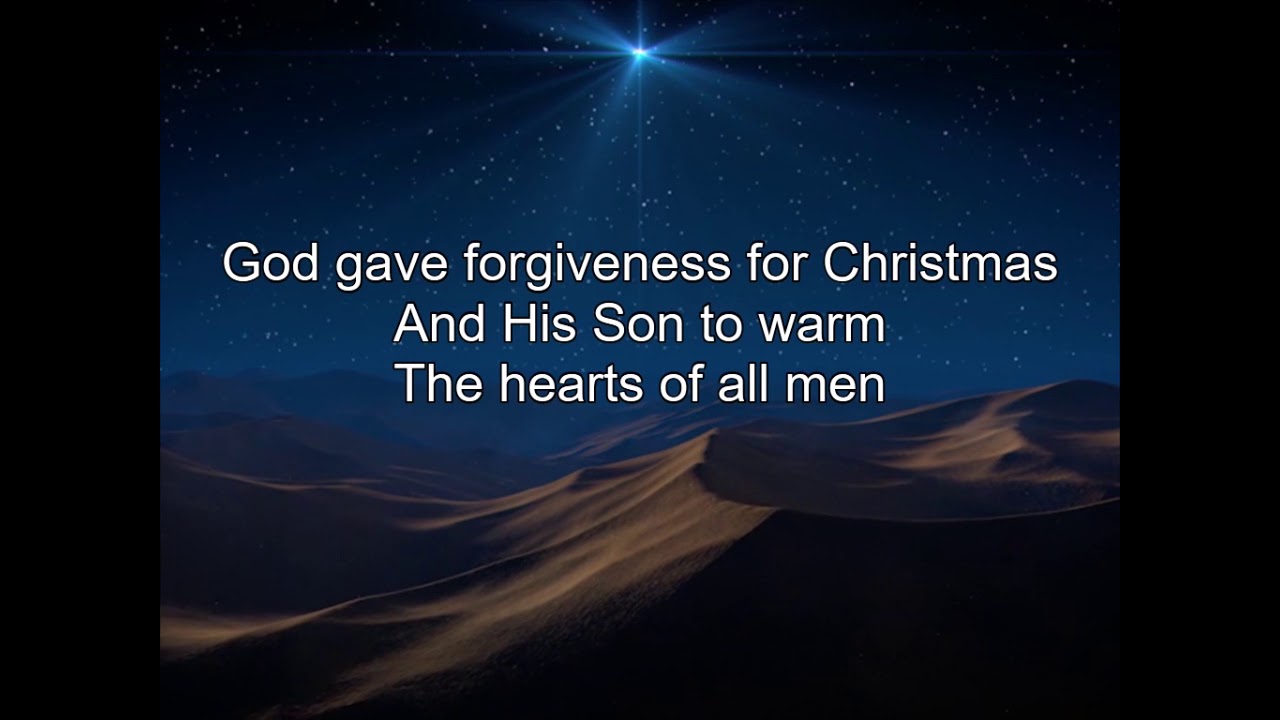 God Gave Forgiveness For Christmas (We Need A Lot Of Christmas) - YouTube