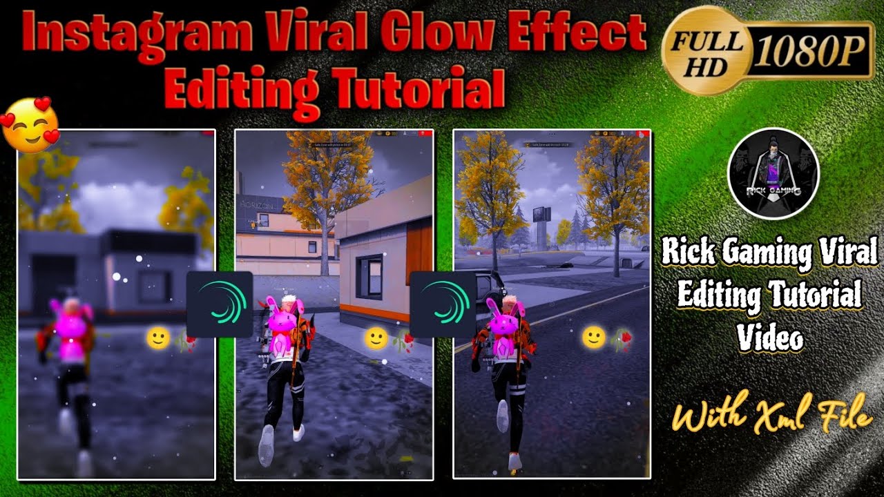 Rick Gaming Viral video Editing tutorial | Instagram Video ...
