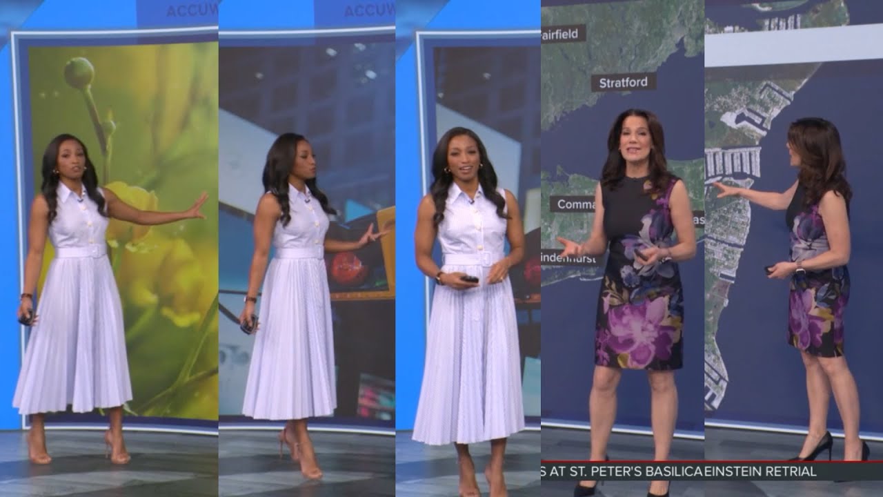 Brittany Bell and Heather O'Rourke for ABC7 News with the Weather ...