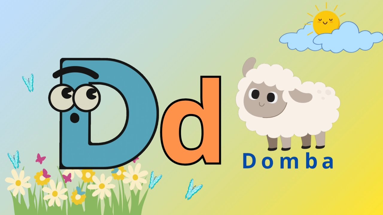 Belajar Membaca Huruf ABCDE Alphabet Anak 2-6Tahun TK Preschool ...