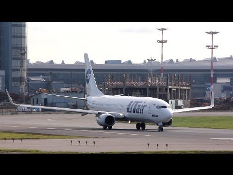 UTair / ЮТэйр VQ-BJG Boeing 737-8AS / Взлёт во Внуково (VKO/UUWW)