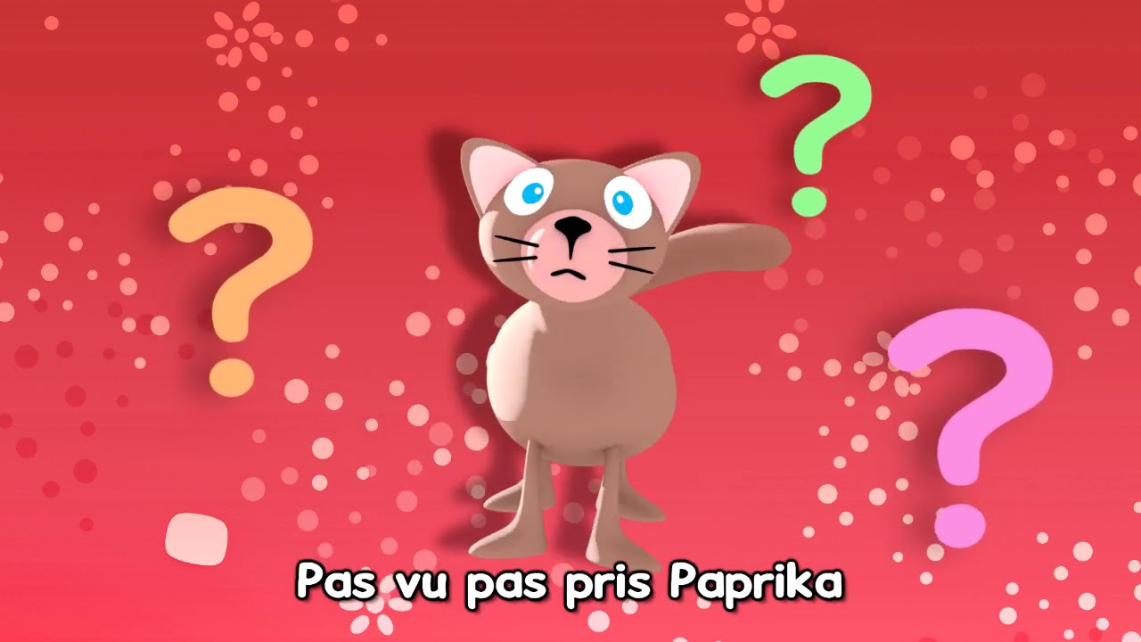 Le Chat Paprika | Comptines et Chansons pour Bébés - YouTube