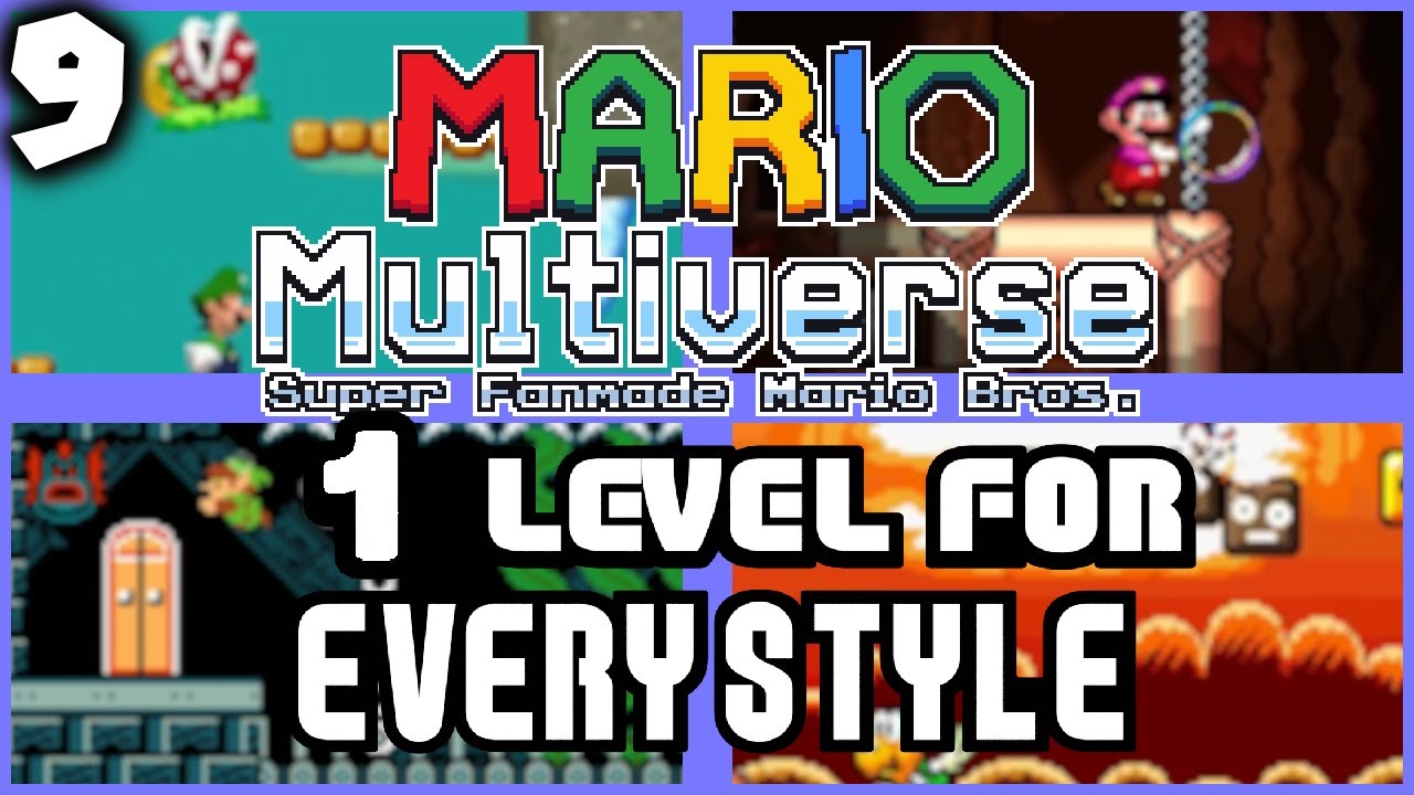 Mario Multiverse: 1 Level For Every Style (9) - YouTube