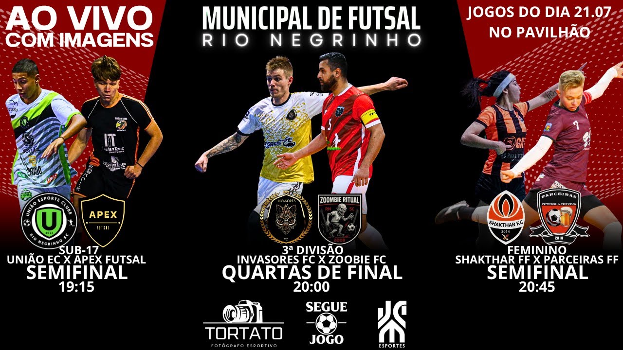 Futsal: Municipal de Futsal Rodada de 21/07/2025 - YouTube